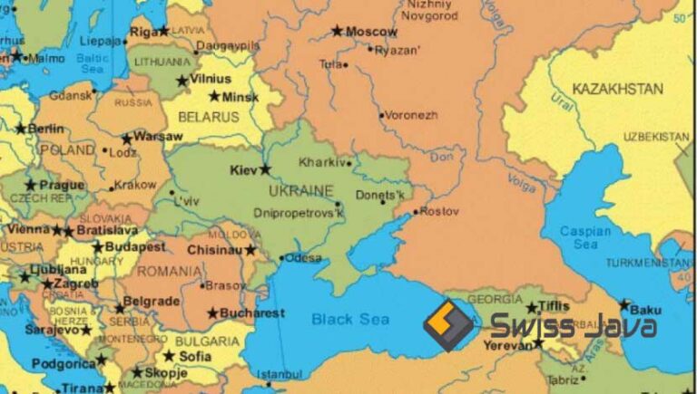 Peta Eropa Lengkap dengan Keterangan : Geografis & Geologis