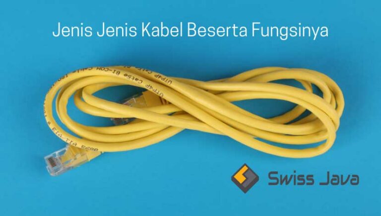 11 Jenis Jenis Kabel Beserta Fungsinya