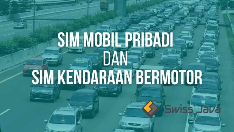 Sim Mobil Pribadi dan Sim Kendaraan Bermotor