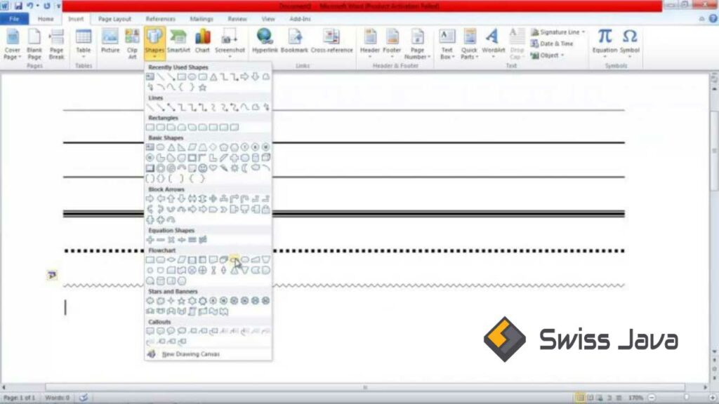 Cara Membuat Garis Horizontal Atau Underline Microsoft Word Cara Membuat Garis Horizontal Atau Underline Microsoft Word